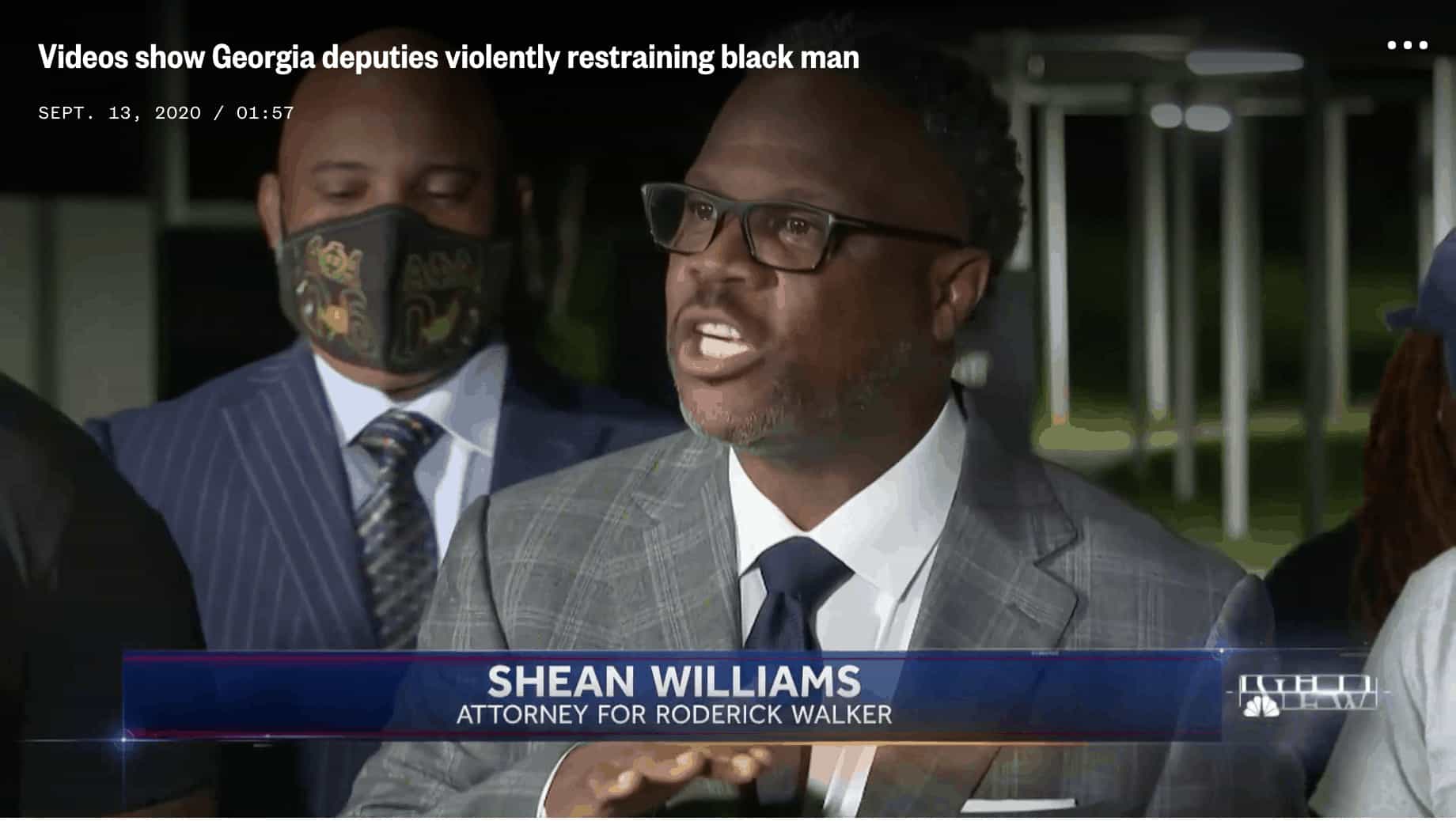 Cochran Firm Represents Police Beating Victim Roderick Walker